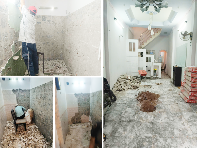 Công trình sửa chữa trung tâm ngoại ngữ gò vấp